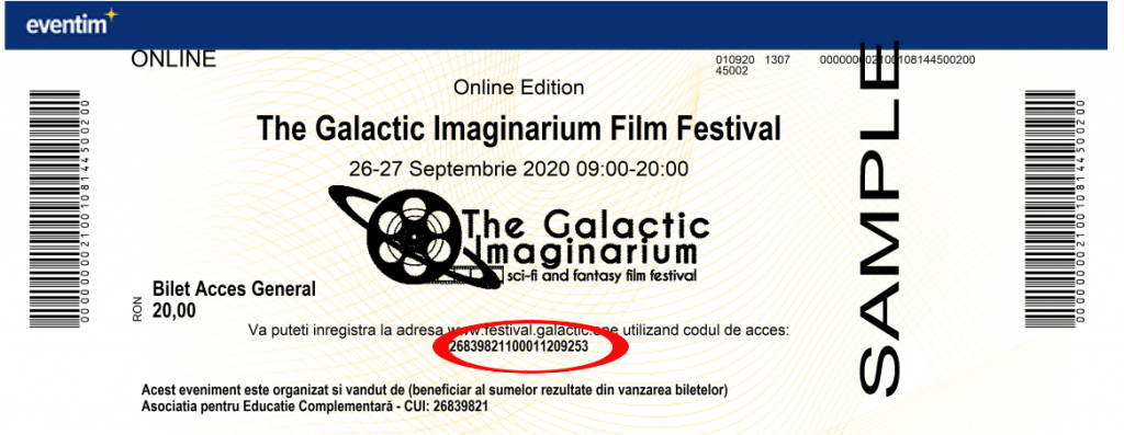 How to find your General Access Ticket Code on your Ticket – TGI Sci-Fi ...